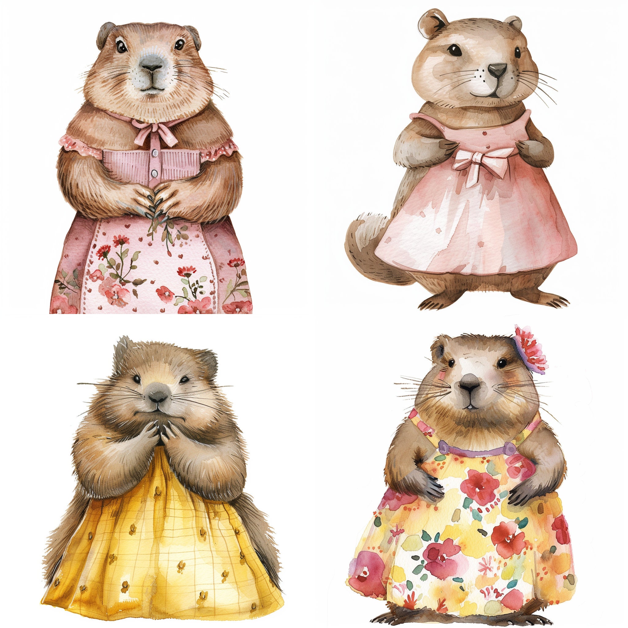 Groundhog Clipart Png, 28 Groundhog Day Images Bundle, Happy Groundhog ...