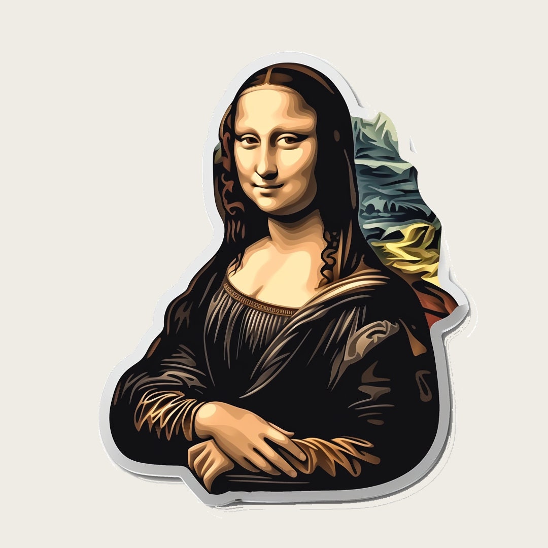 Mona Lisa PNG Clipart, 15 Mona Lisa Images Stickers, Mona Lisa ...