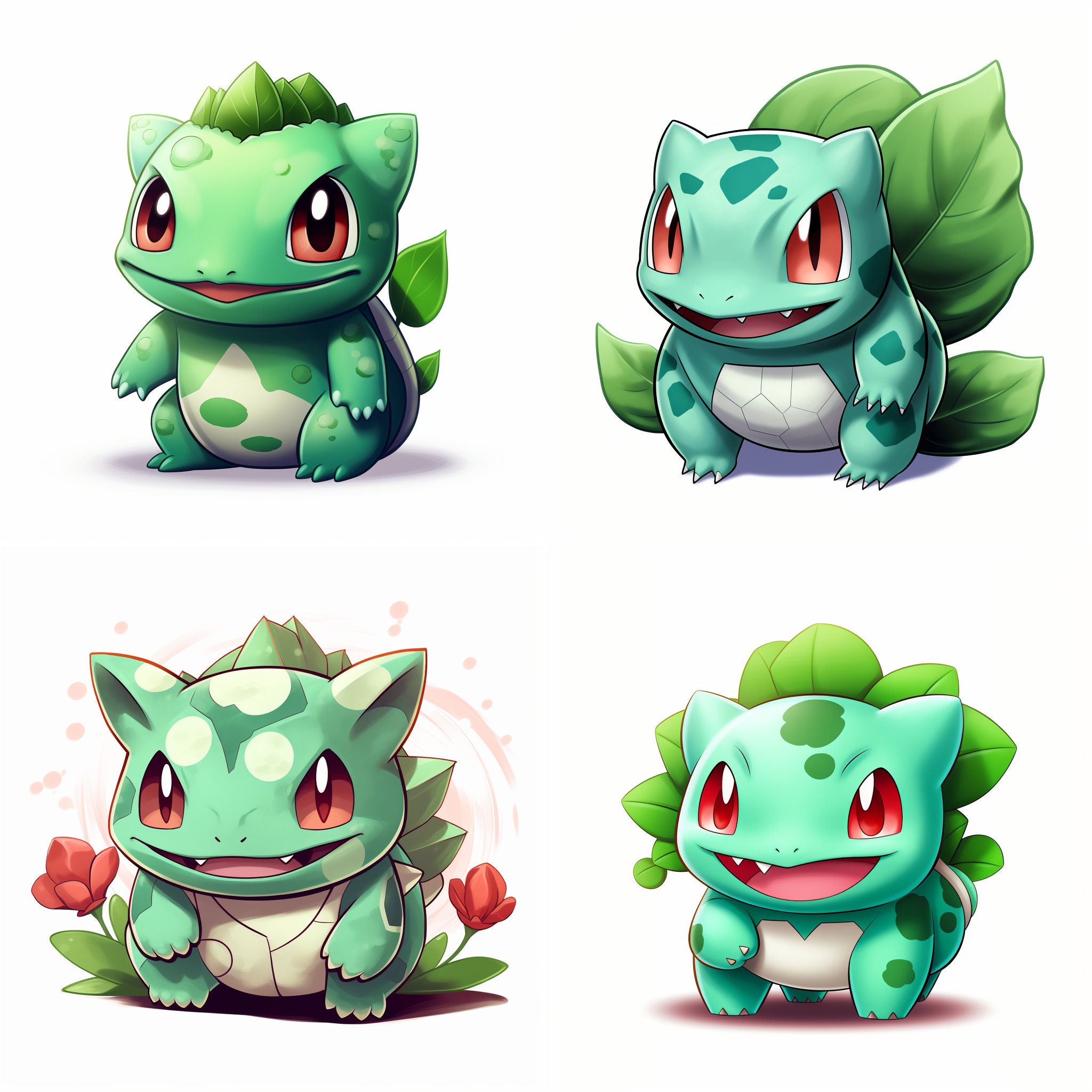 Pokemon Clipart PNG, 16 Pokemon Bulbasaur Images Bundle, Bulbasaur ...