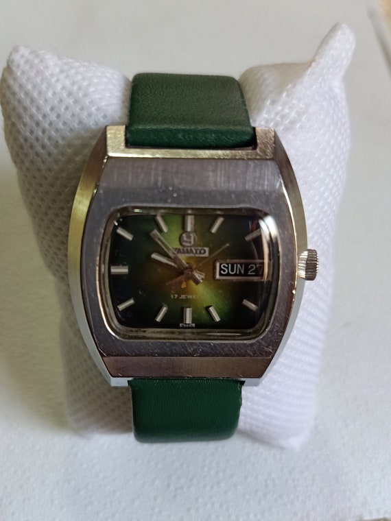 Og Premium Vintage Yamato 17 Jewels Japanese Automati… - Gem