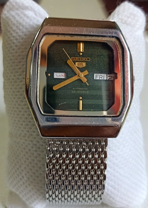 Og Premium Vintage Seiko 5 Automatic Dual Window High… - Gem