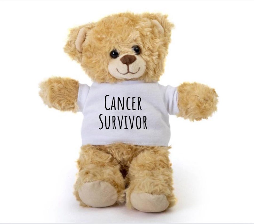 Cancer Survivor Stuffed Animal Support Teddy Bear Cuddly Keepsake ...
