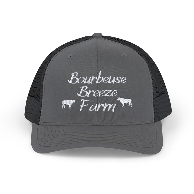 Custom Trucker Cap Farm Name Embroidery Business Name Rural Style ...