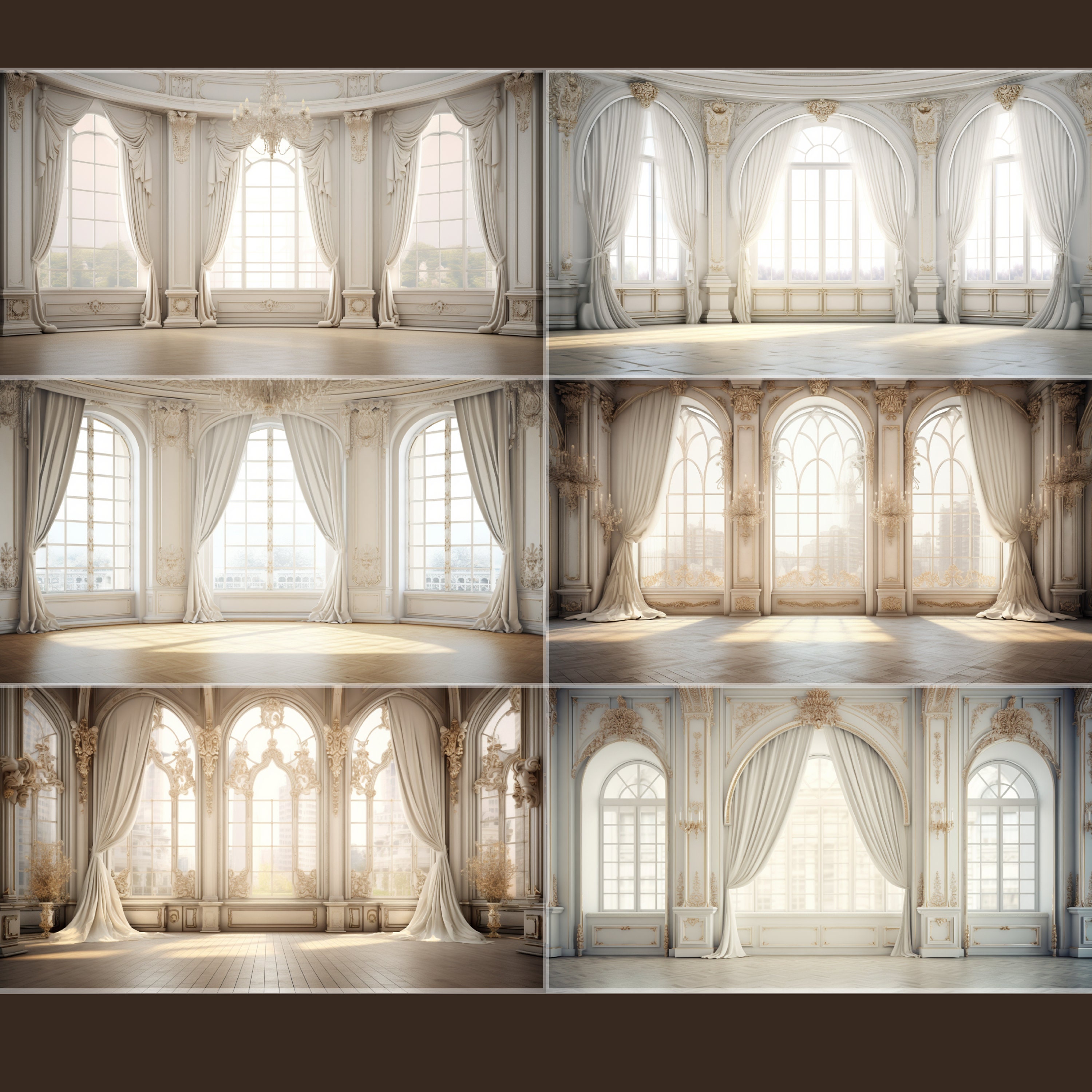 10 Palace Castle Room Bright Sunlight Empty Studio Maternity Engagement ...