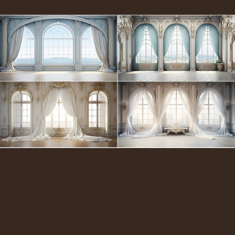 10 Palace Castle Room Bright Sunlight Empty Studio Maternity Engagement ...