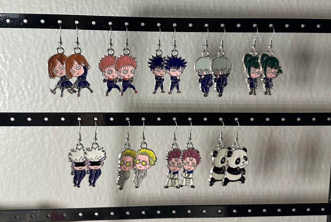 Jujutsu Kaisen Earrings - Etsy