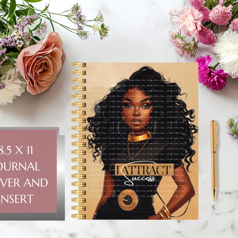 Black Woman Journal - Etsy