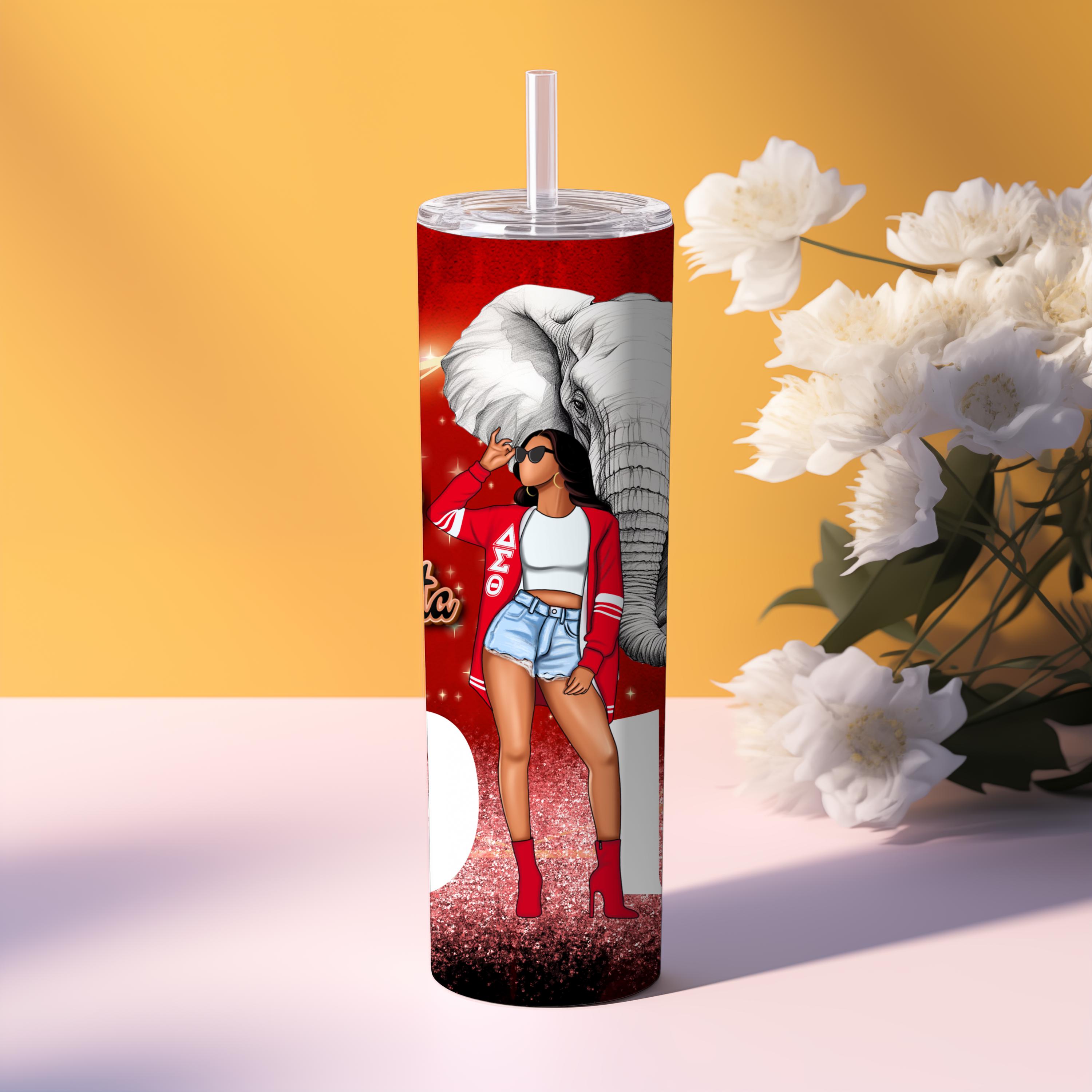 Delta Sigma Theta Tumbler, Sorority Cup, Sublimation Wrap, Sisterhood ...