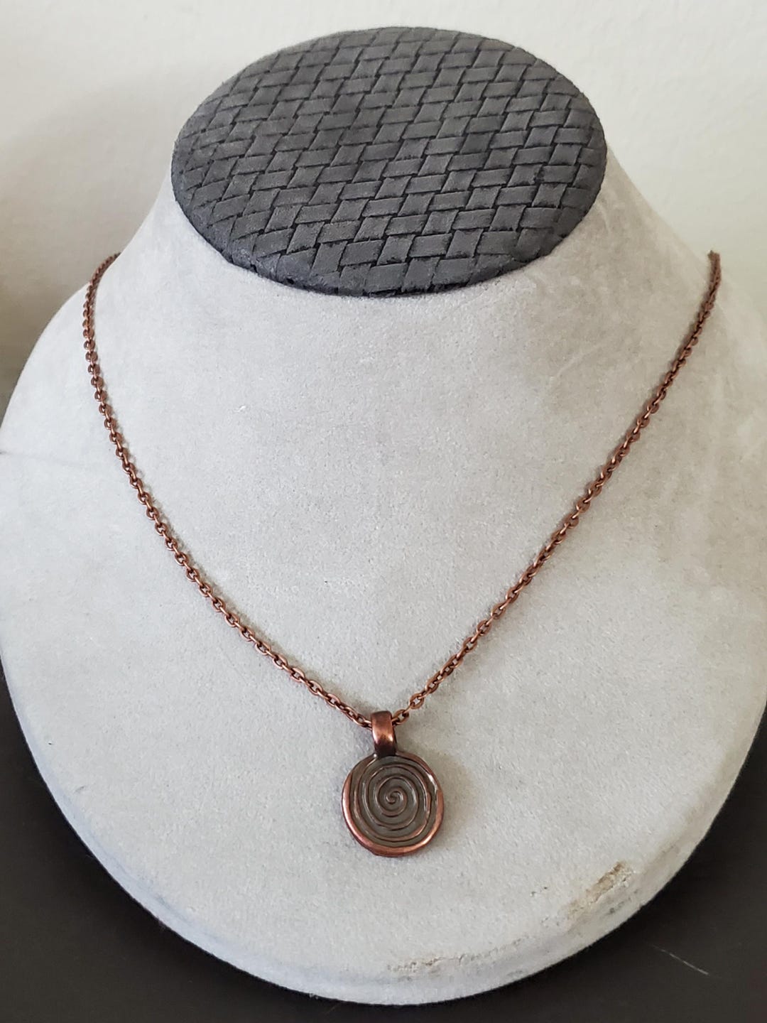 Air Nomad Pendant Necklace, Copper Coil Aang Cosplay - Etsy