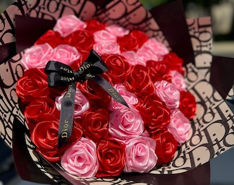 Spider-man Bouquet, Eternal Roses, Bouquet,roses Bouquet, Blue & Red ...