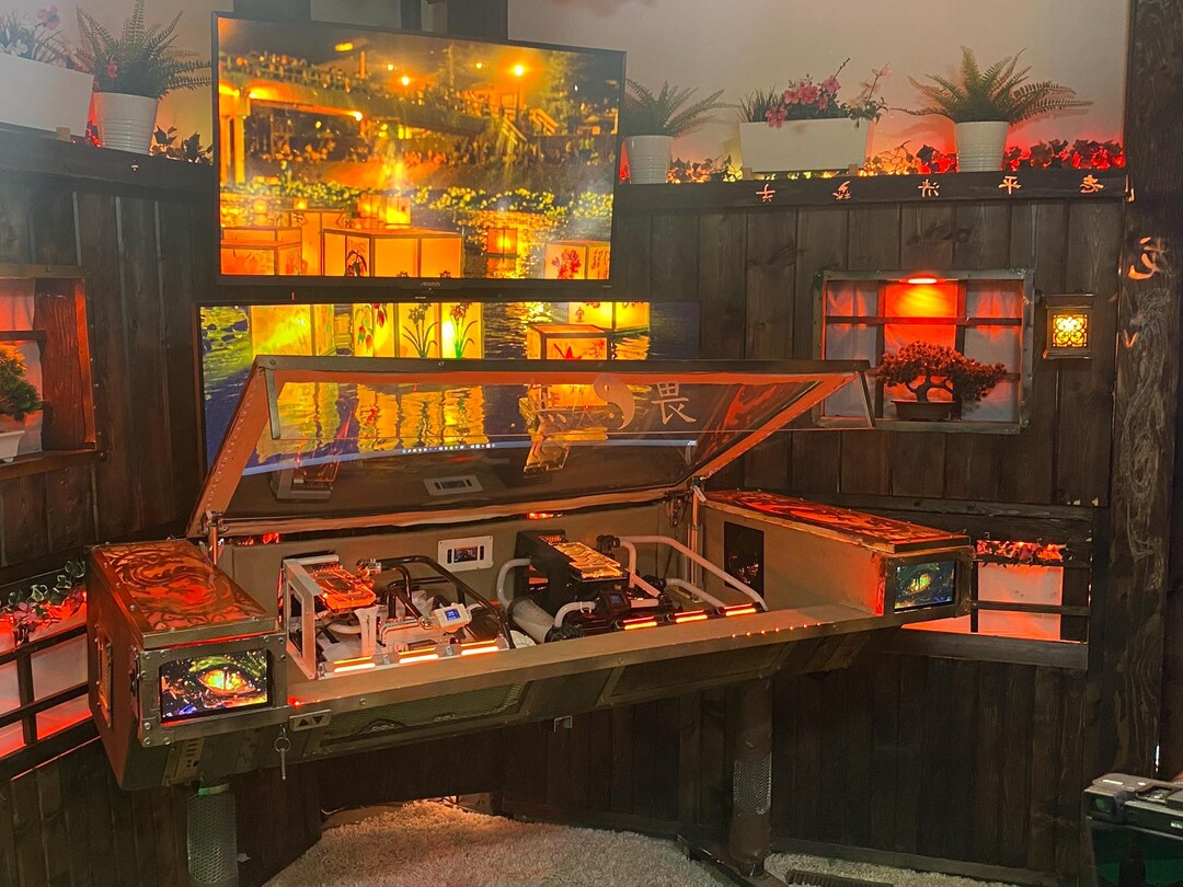 Custom PC Desk: the Videos and Images Here Showcase Our Original Custom ...