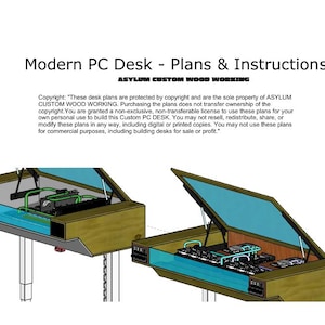 Custom PC Desk: the Videos and Images Here Showcase Our Original Custom ...