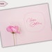 Happy Birthday Card, Printable Birthday Card, Pink Flower Printable ...