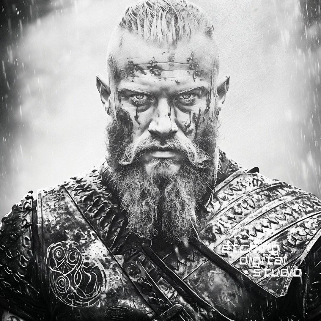 Viking PNG for CNC Laser Engrave, Laser Burn, Glowforge File, Lightburn ...