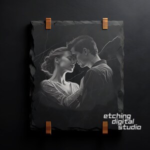 Romantic Couple PNG for CNC Laser Engrave, Laser Burn, Glowforge File ...