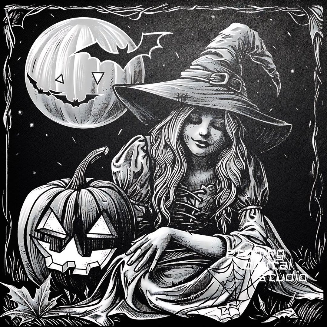 Witch Halloween Slate PNG | Slate Coasters Engraved | Slate Boards ...
