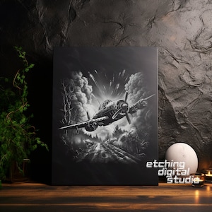 Aircraft PNG for CNC Laser Engrave, Laser Burn, American Soldier, WW2 ...