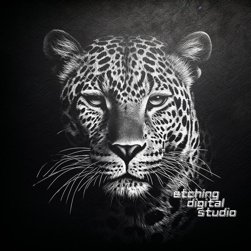 3d Laser Engraving Leopards - Etsy UK