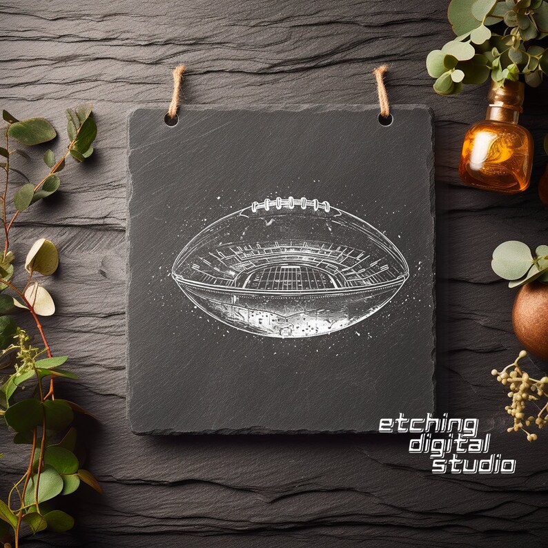 Ball Football Slate PNG | Slate Coasters Engraved | Slate Boards ...