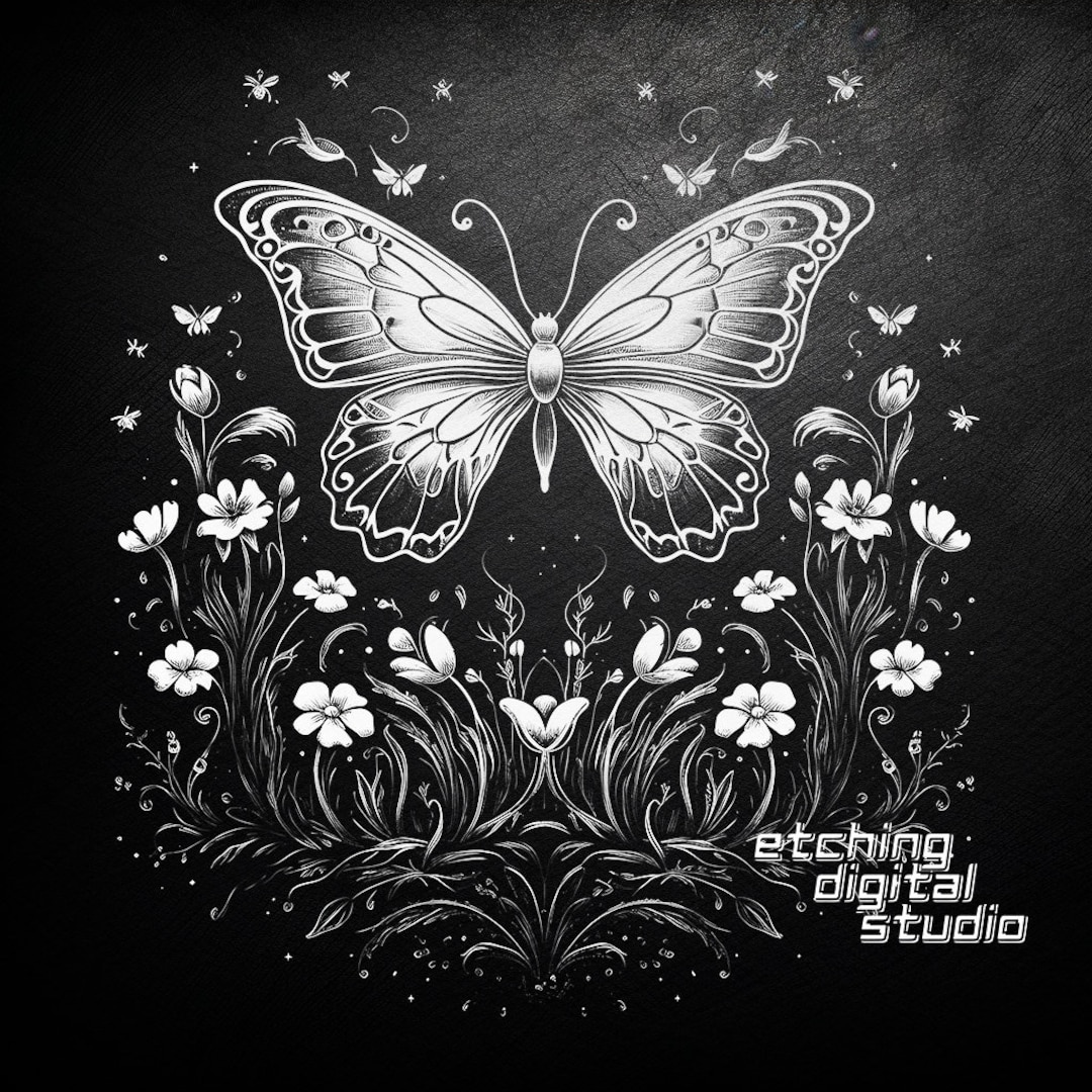 Butterfly Slate PNG | Slate Coasters Engraved | Slate Boards Etching ...