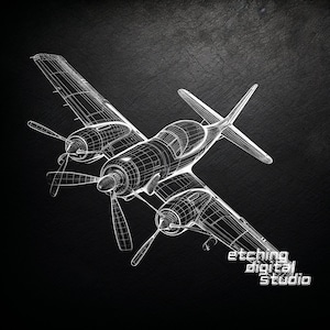 Aircraft WW2 PNG for CNC Laser Engrave, Laser Burn, American Soldier ...