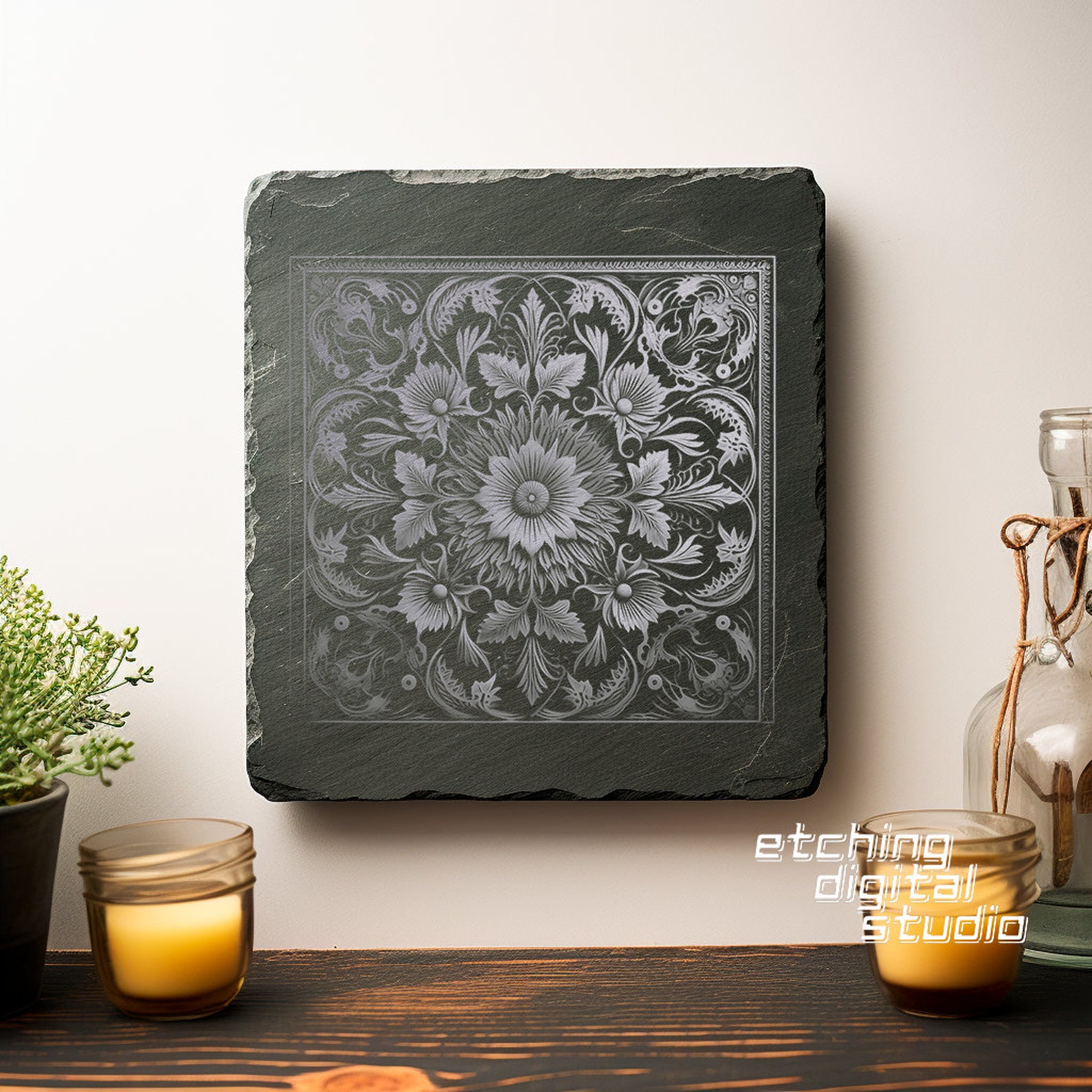 30 Bundle Pattern Tile VOL 1 PNG for Laser Engrave, Laser Burn ...