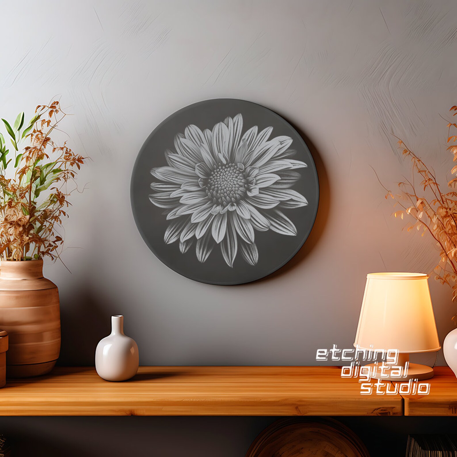 Flower PNG for CNC Laser Engrave, Laser Burn, Glowforge File, Lightburn ...
