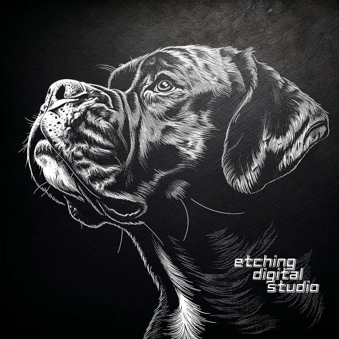 Mastif Dog Breed Slate PNG | Slate Coasters Engraved | Slate Boards ...