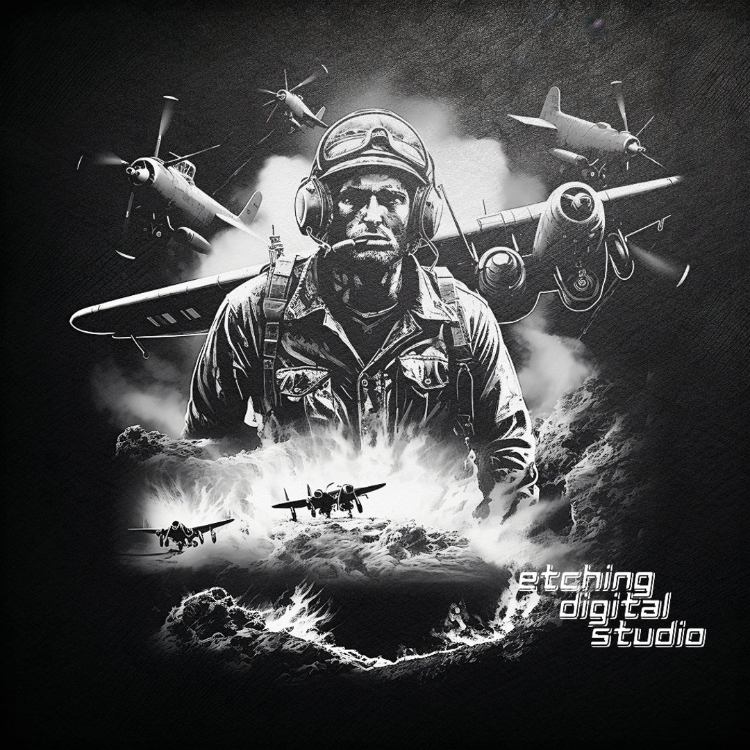Aircraft Pilot PNG for CNC Laser Engrave, Laser Burn, American Soldier ...