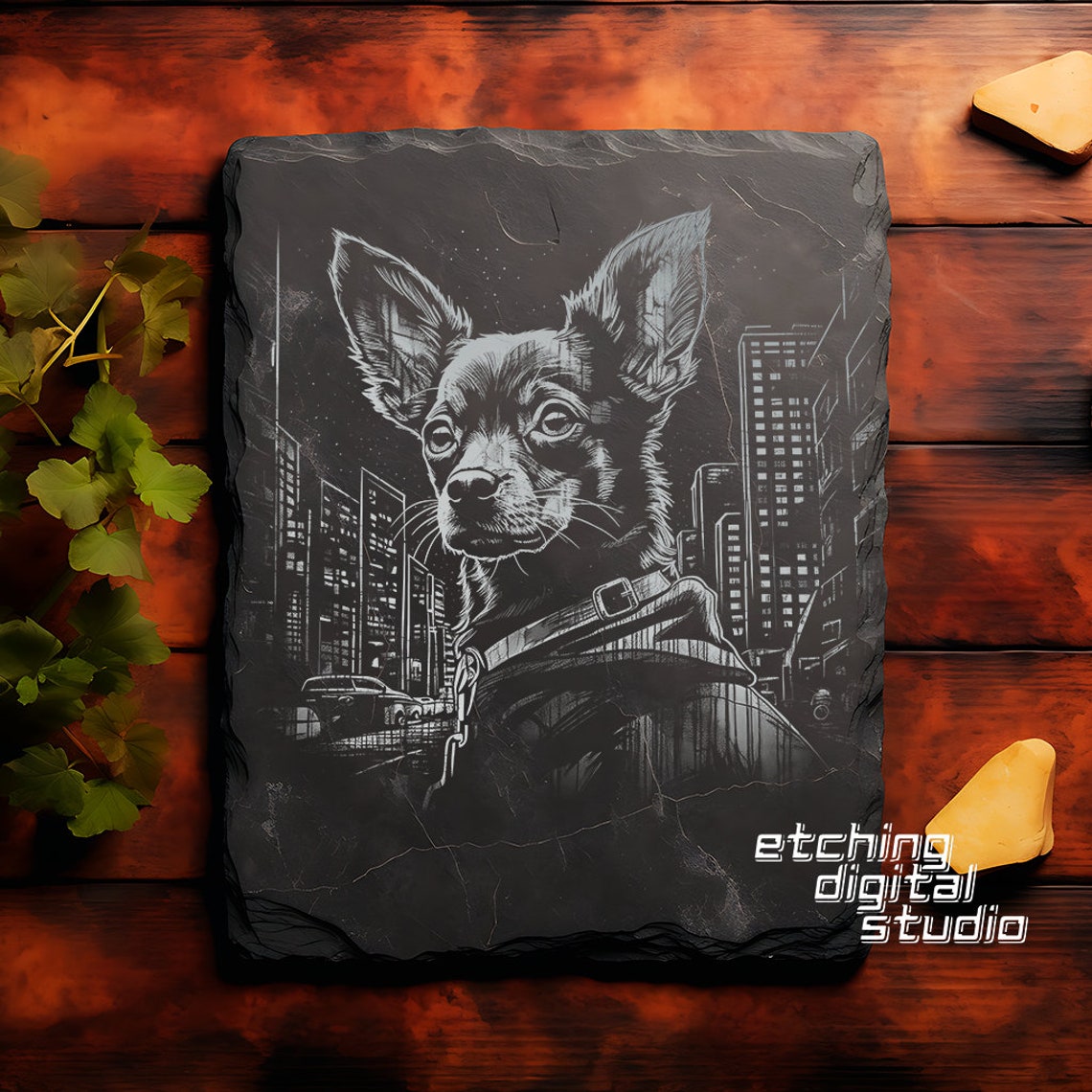 The Suspect Dog PNG for CNC Laser Engrave, Laser Burn, Lightburn, Slate ...