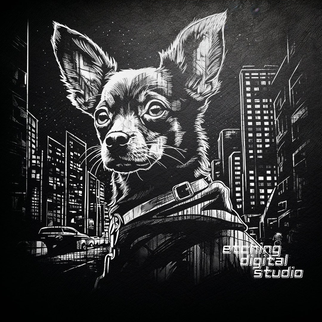 The Suspect Dog PNG for CNC Laser Engrave, Laser Burn, Lightburn, Slate ...