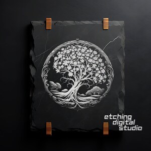 Tree of Life PNG for CNC Laser Engrave, Laser Burn, Glowforge File ...