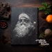 Cool Santa Claus PNG for CNC Laser Engrave, Laser Burn, Glowforge File ...