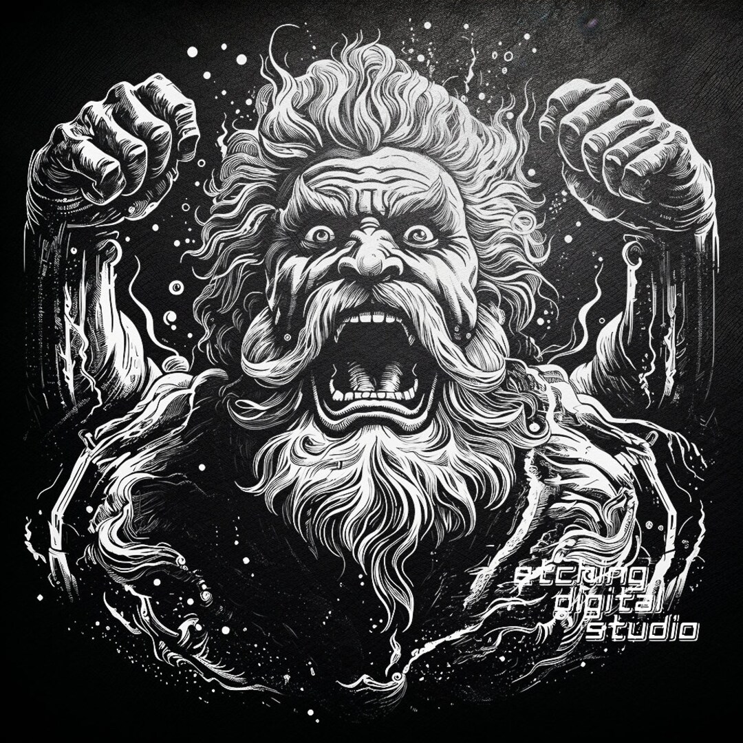 Carnival Strongman PNG CNC Laser Engrave, Laser Burn, Glowforge File ...