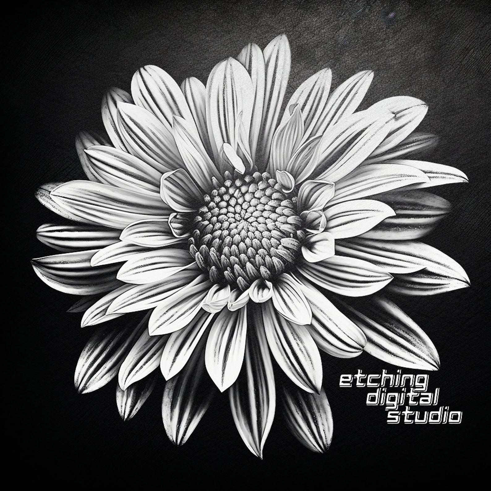 Flower PNG for CNC Laser Engrave, Laser Burn, Glowforge File, Lightburn ...