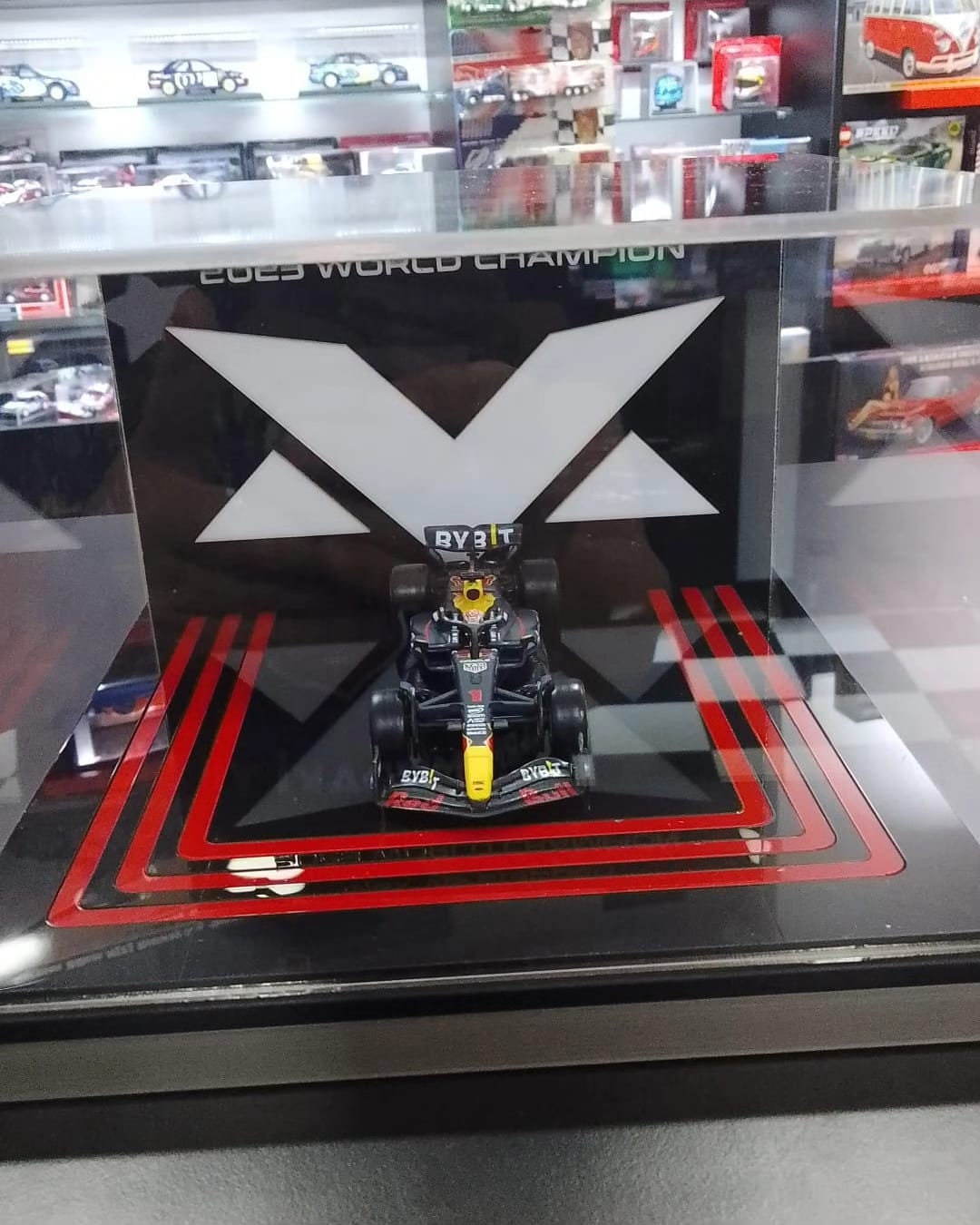 Formula1 Stand Scale F1 Race Car Miniature Max Verstappen - Etsy Israel