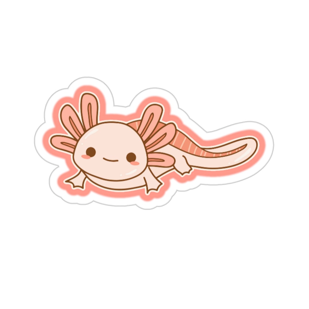 Cute Little Axolotl - Etsy