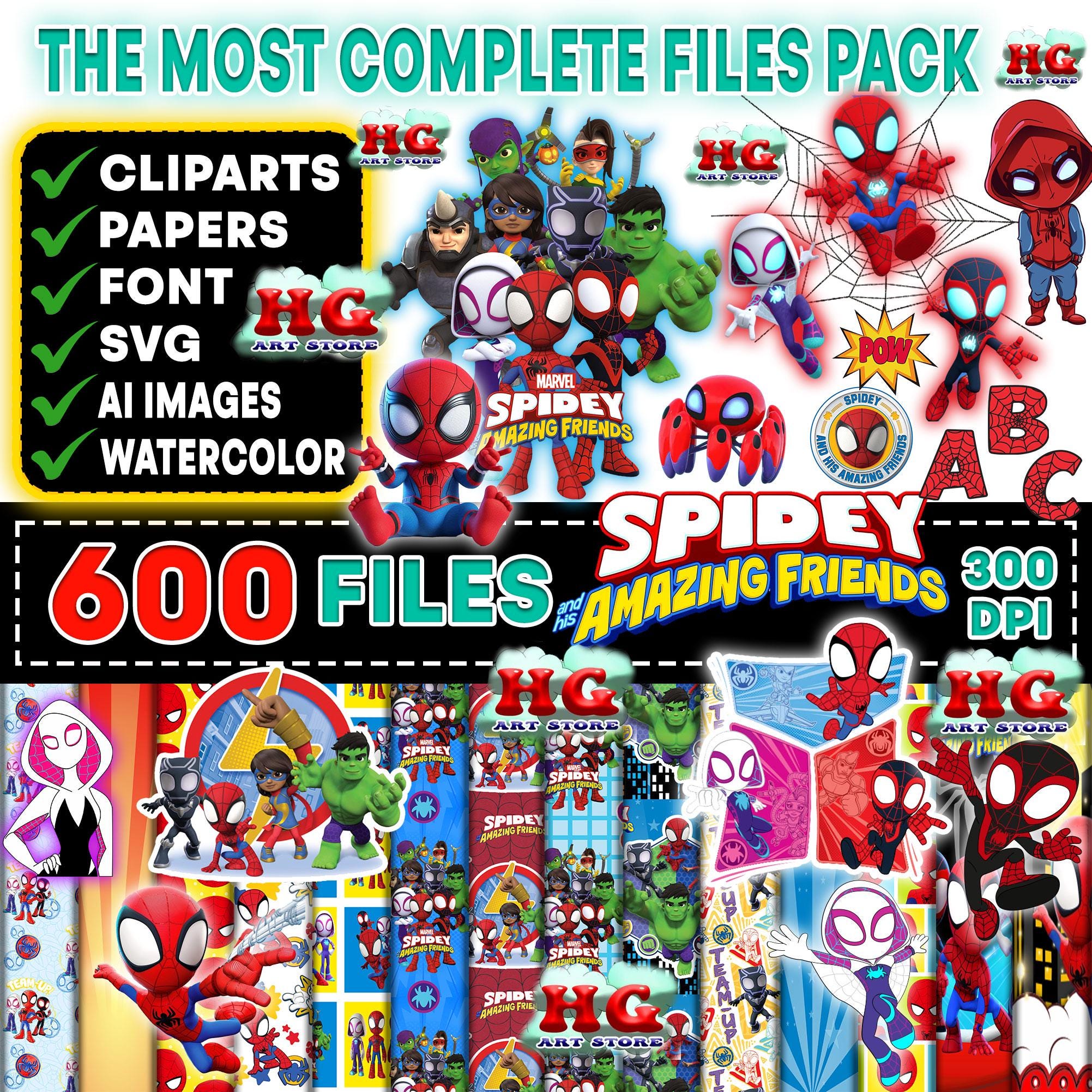 Spidey Png Spidey Clipart Spidey Digital Paper Spidey Clip Art Spidey ...