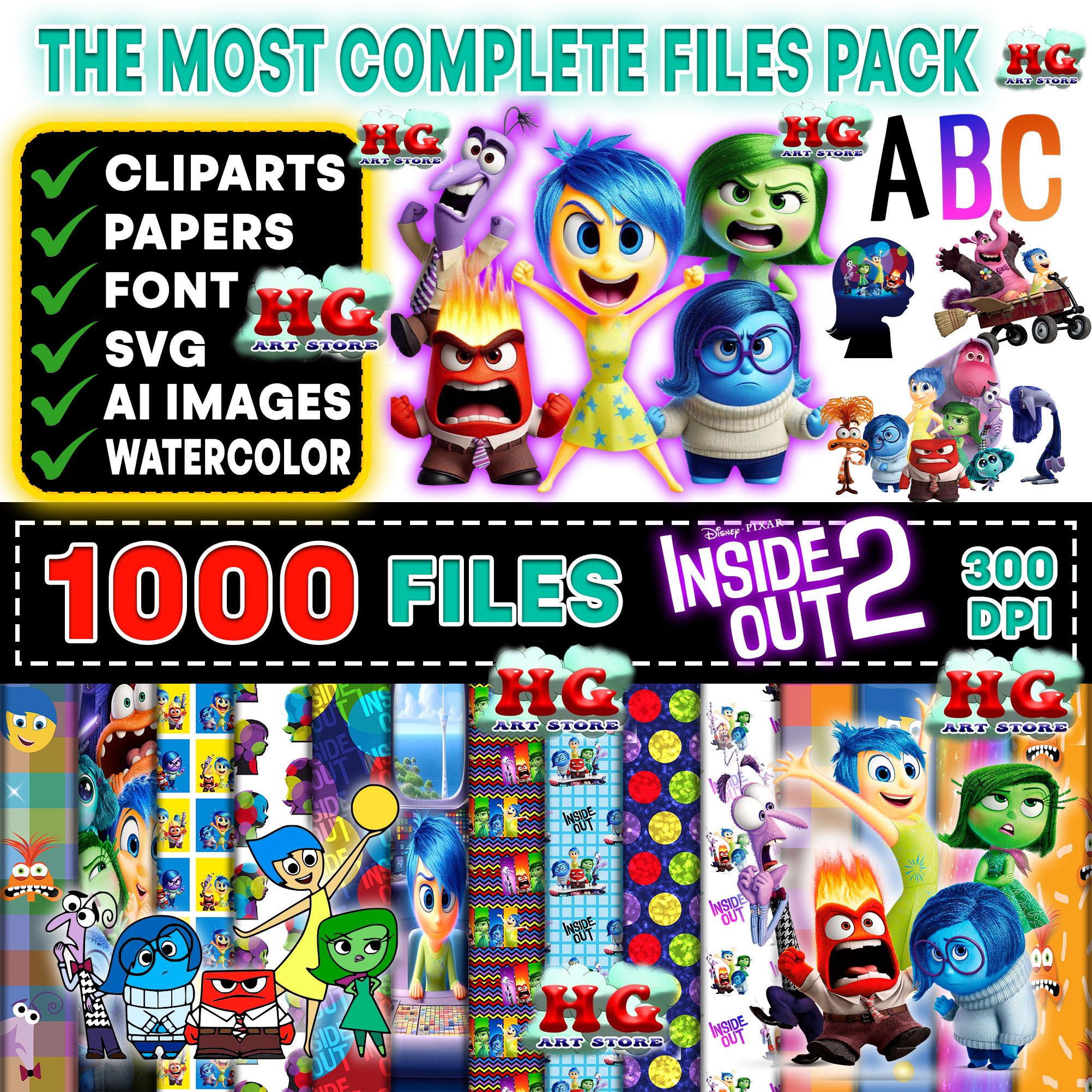 Inside Out 2 Png Inside Out 2 Clipart Inside Out 2 Digital Paper Inside ...