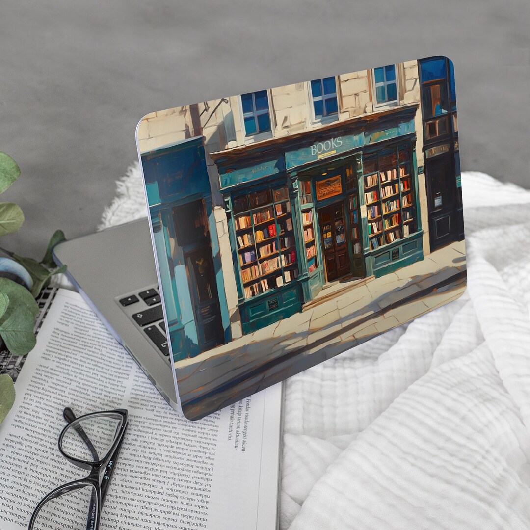 Book Shop MacBook Case Bookstore Laptop Skin, Cover for MacBook Pro 16 ...