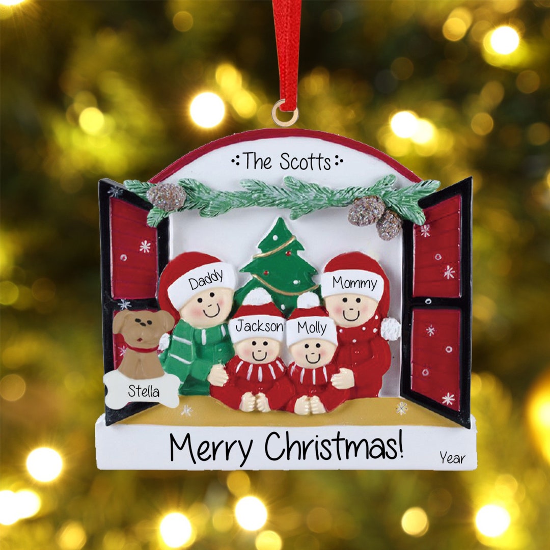 Personalized Christmas Decoration Custom Name Ornament - Etsy