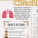Lung Cancer Checklist, Cancer Printable Download, Lung Cancer Stuff ...