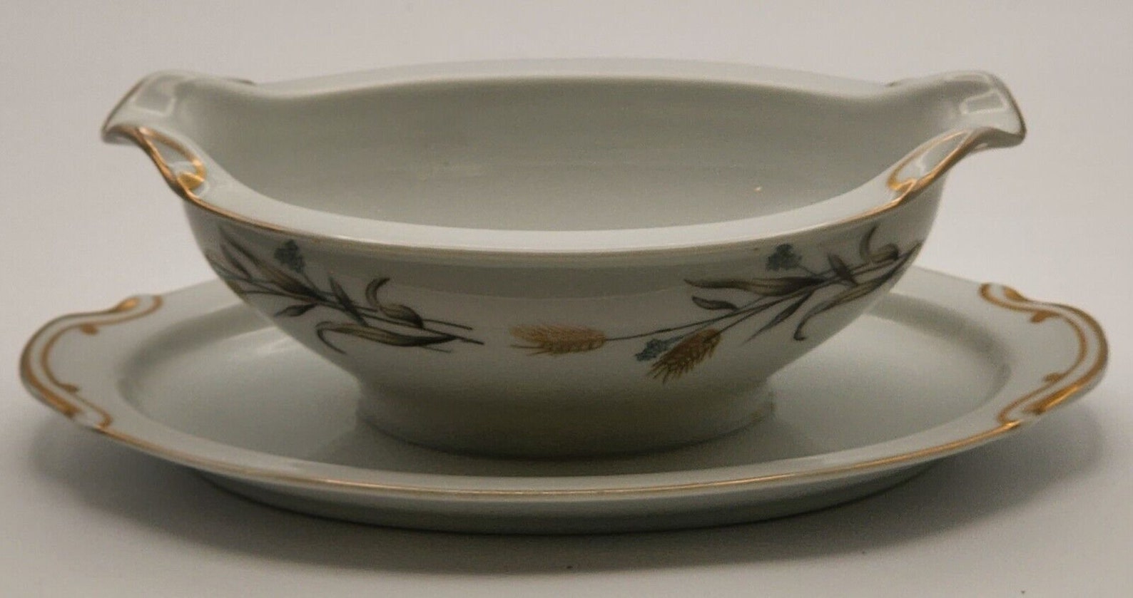 Empress China Gold Wheat Pattern 1108 Made in Japan: Gravy Boat W ...