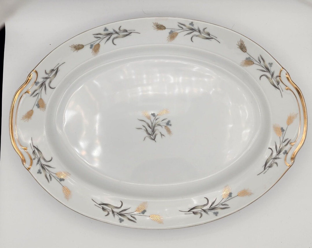 Empress China Gold Wheat Pattern 1108 Made in Japan: Oval Serving ...