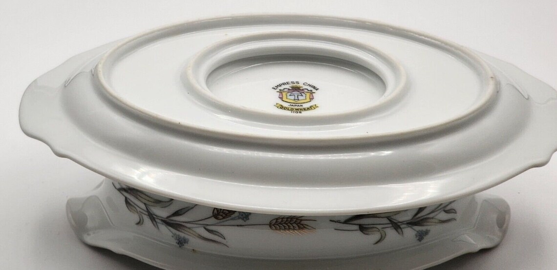 Empress China Gold Wheat Pattern 1108 Made in Japan: Gravy Boat W ...