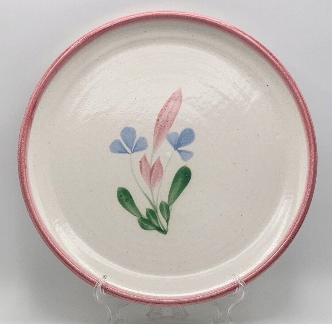 American Artisan Pottery Olde Towne Alexandria 12 in Chop Plate - Etsy