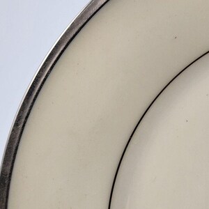 Solitaire by Lenox Dimension Shape Platinum 1965 8 1/8 Salad Plate - Etsy