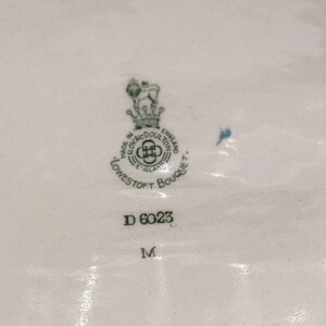 Royal Doulton Lowestoft Bouquet D6023 Oval Platter 11 in Blue/green - Etsy