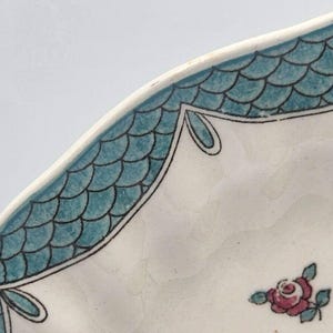 Royal Doulton Lowestoft Bouquet D6023 Oval Platter 11 in Blue/green - Etsy