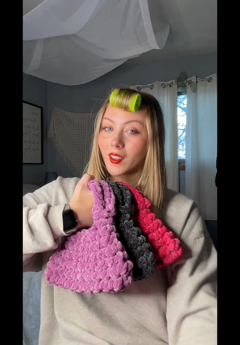 Cute Crochet Mini Bag Pattern Crochet Velvet Mini Bag Pattern Quick ...